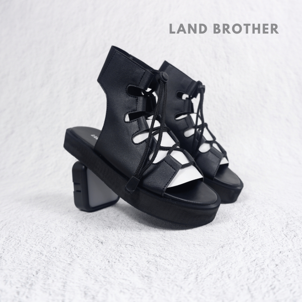 Jual Sepatu Sandal platform Gladiator Wanita Land Brother | Shopee ...