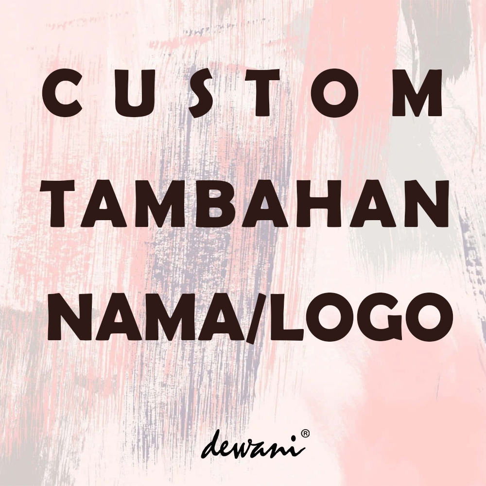 Jual Tambahan Nama/Logo Khusus Totebag Standar Dewani | Shopee Indonesia