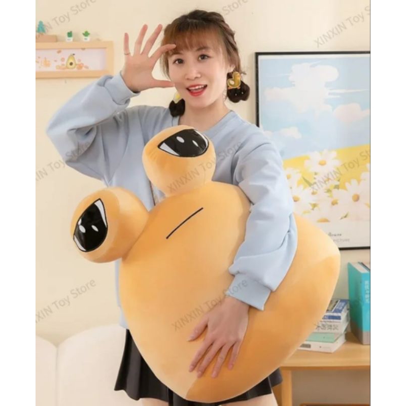 Jual Mainan Mewah Pou Alien Hewan Peliharaan Saya Ukuran Besar Kawaii ...