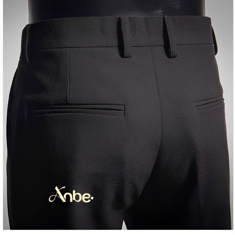 Jual ANBE - Celana Pria Formal Bahan Premium Hitam Slimfit | Shopee ...