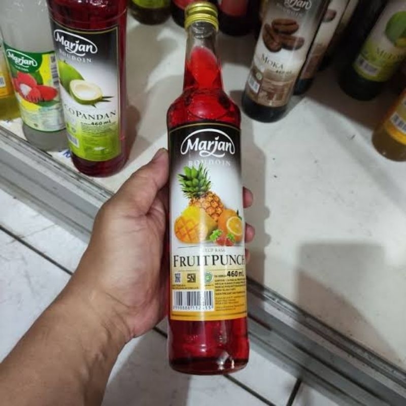Jual Sirup Marjan Fruit Punch 460 ml | Shopee Indonesia