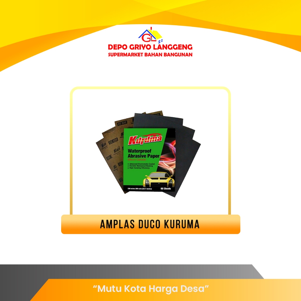 Jual AMPLAS DUCO KURUMA | Shopee Indonesia