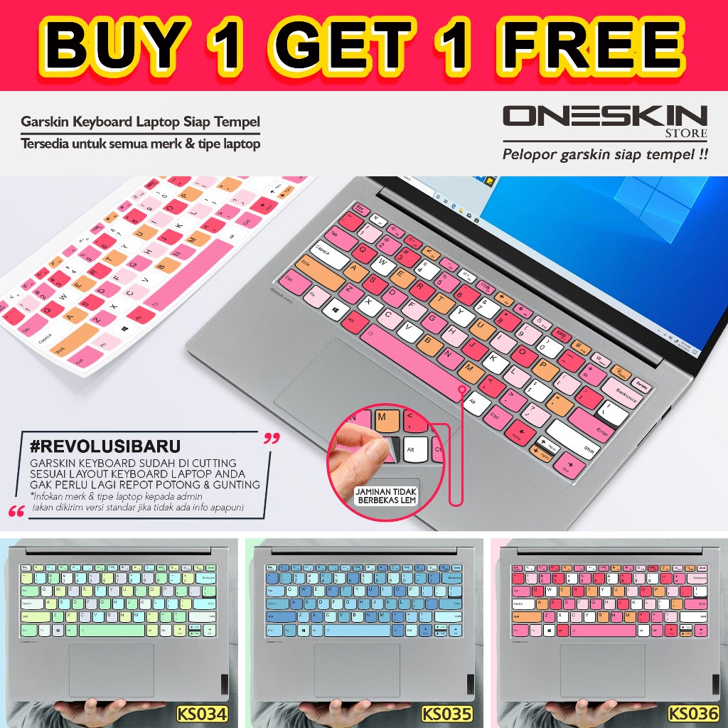 Jual Garskin Stiker Sticker keyboard laptop Dell gambar custom katalog ...