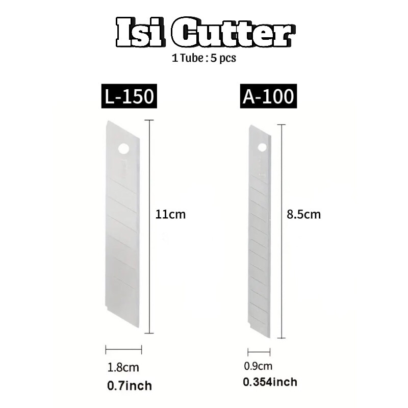Jual [1 Tube] Refill Cutter Joyko A100 / Refill Cutter Kenko L150 / Isi ...