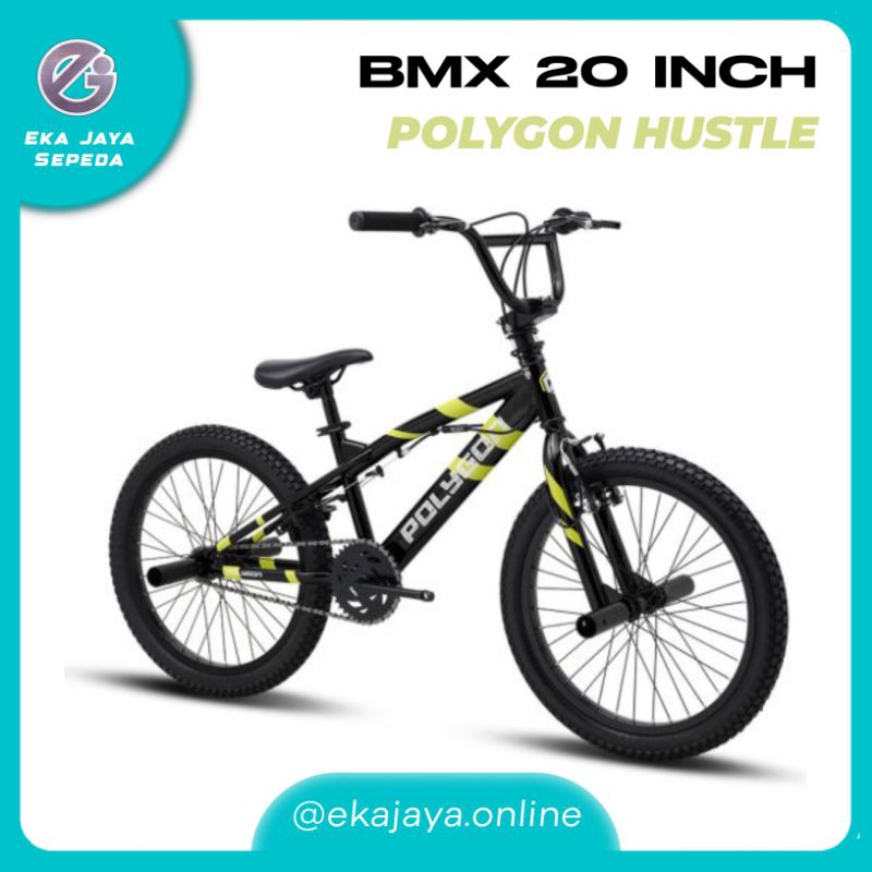 Jual Sepeda BMX Anak Laki Laki 20 Inch POLYGON HUSTLE | Shopee Indonesia