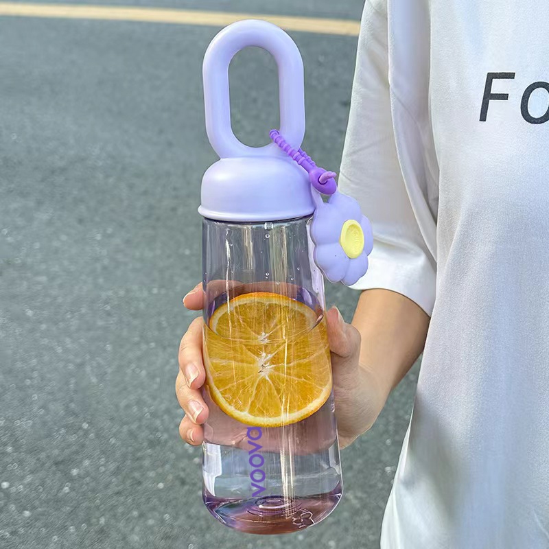 Jual FIVEVOO Tumbler 500ML Botol Transparan / Tumbler Olahraga/Botol ...