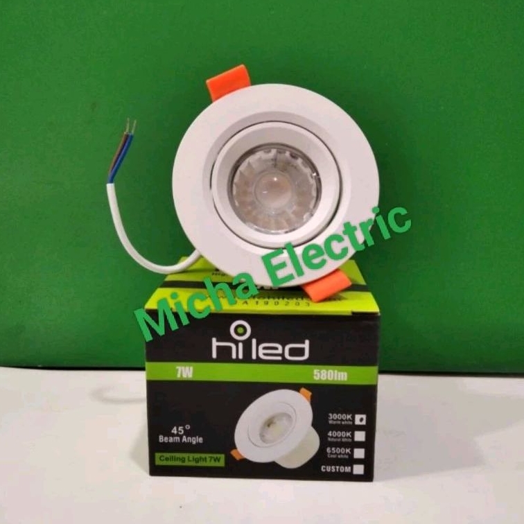 Jual HILED Lampu Sorot Spotlight COB 7W/12W Inbow/ Downlight Spot Hiled LED 7W/12W Inbow ...