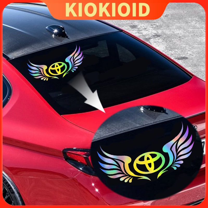 Jual Stiker Laser Mobil Sayap Malaikat Reflektif Tinggi/3D Stiker ...