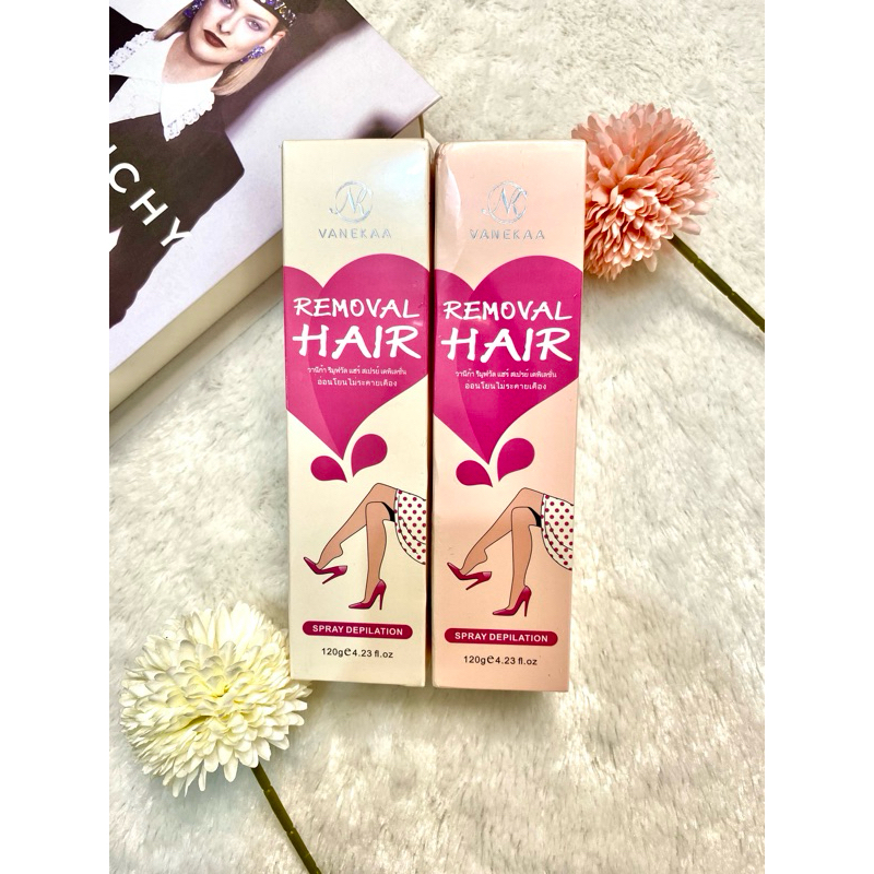 Jual VANEKAA REMOVAL HAIR SPRAY DEPILATION 120 GR ORIGINAL THAILAND ...
