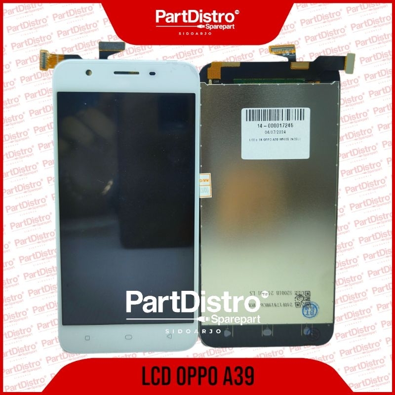 Jual LCD TOUCHSCREEN OPPO A39 BLACK/WHITE | Shopee Indonesia
