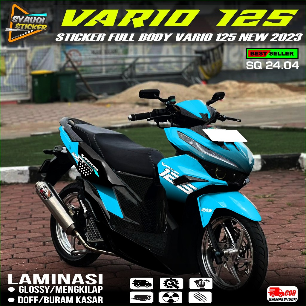 Jual (COD)Decal Stiker Vario 125 New 2023 2024 Full Body Terbaru ...