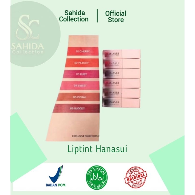 Jual Hanasui Tintdorable Lip Stain Liptin Ombre | Shopee Indonesia