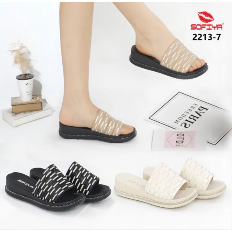 Jual SANDAL SOFIYA WANITA ORIGINAL 100% 2213 7 | Shopee Indonesia