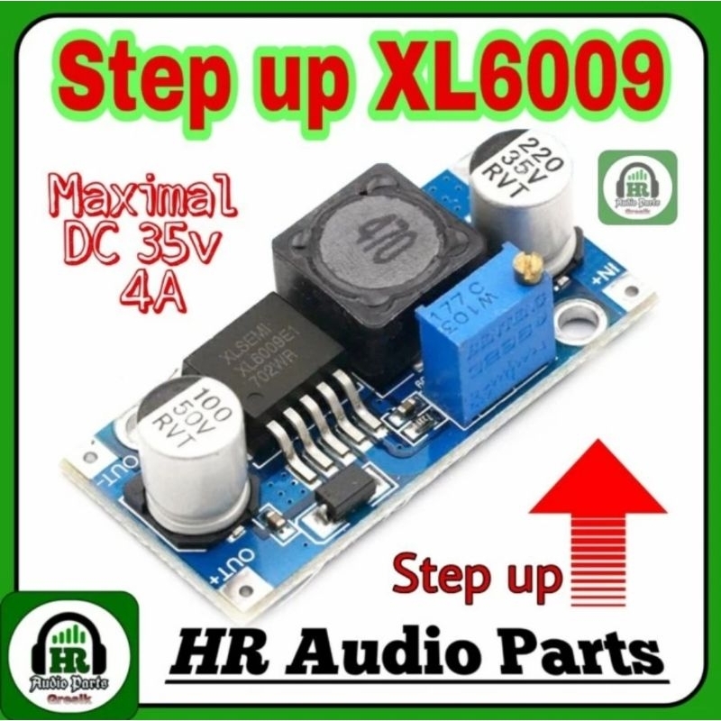 Jual XL6009 Modul Step Up DC to DC Boost Adjustable Super LM2577 4A | Shopee Indonesia