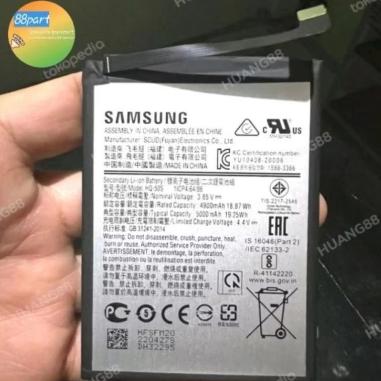 Jual BATERAI SAMSUNG A02s M02s A03s A03 HQ-50S A037 A025 ORI NEW | Shopee Indonesia