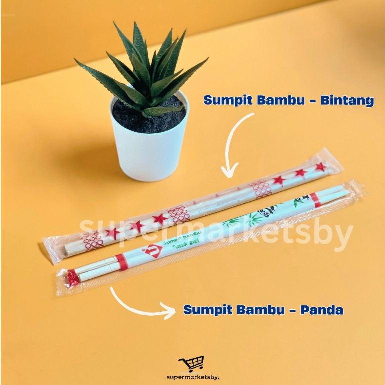 Jual Sumpit Kayu Bambu Bintang Panda Shopee Indonesia