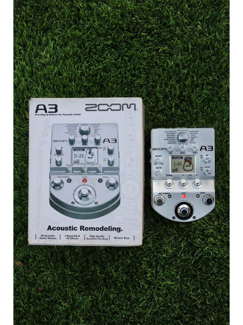 Jual Zoom A3 Pre-Amp & Effects for Classic/Acoustic Guitar | Shopee ...