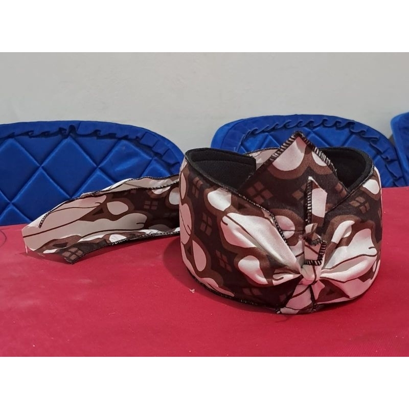 Jual ikat kepala sunda batik murah iket kepala karet iket kepala khas ...