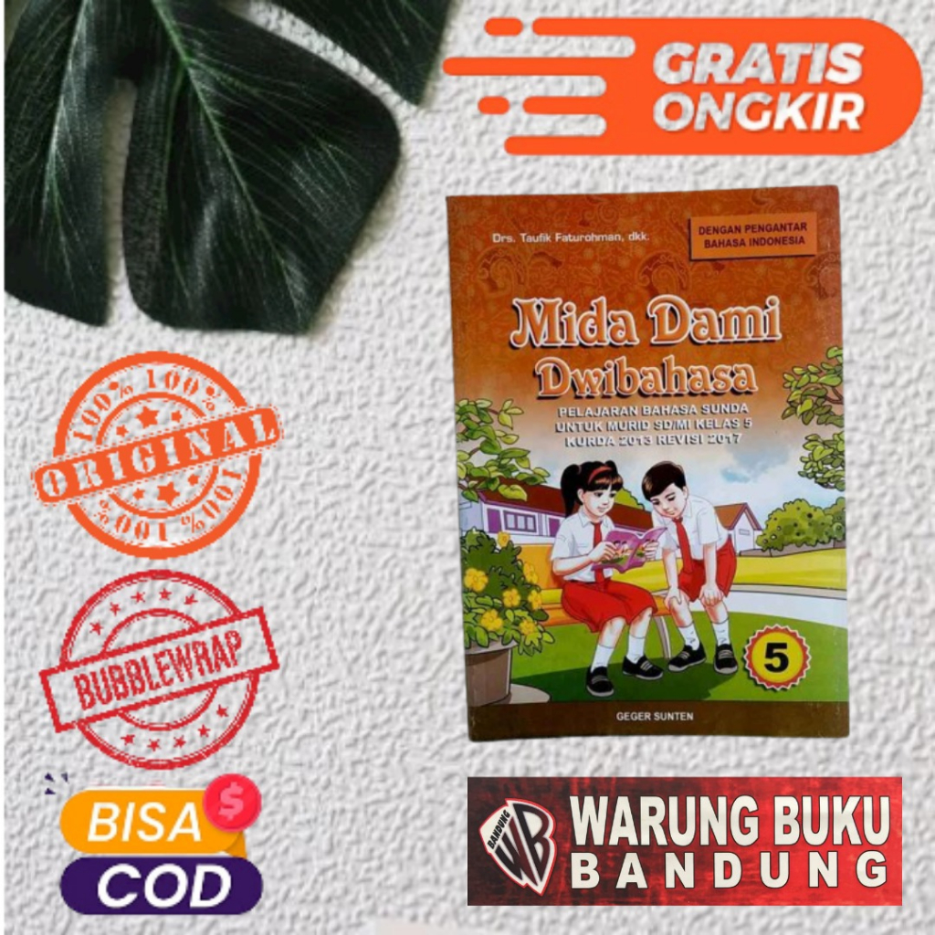 Jual BUKU MIDA DAMI DWIBAHASA KELAS 5 SD - GEGER SUNTEN | Shopee Indonesia