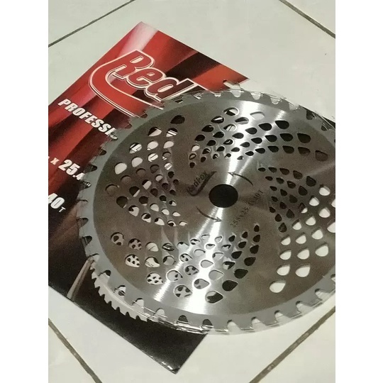 Jual [PROMO] Pisau Bulat Potong Rumput 40T REDFOX 2 tak | Shopee Indonesia