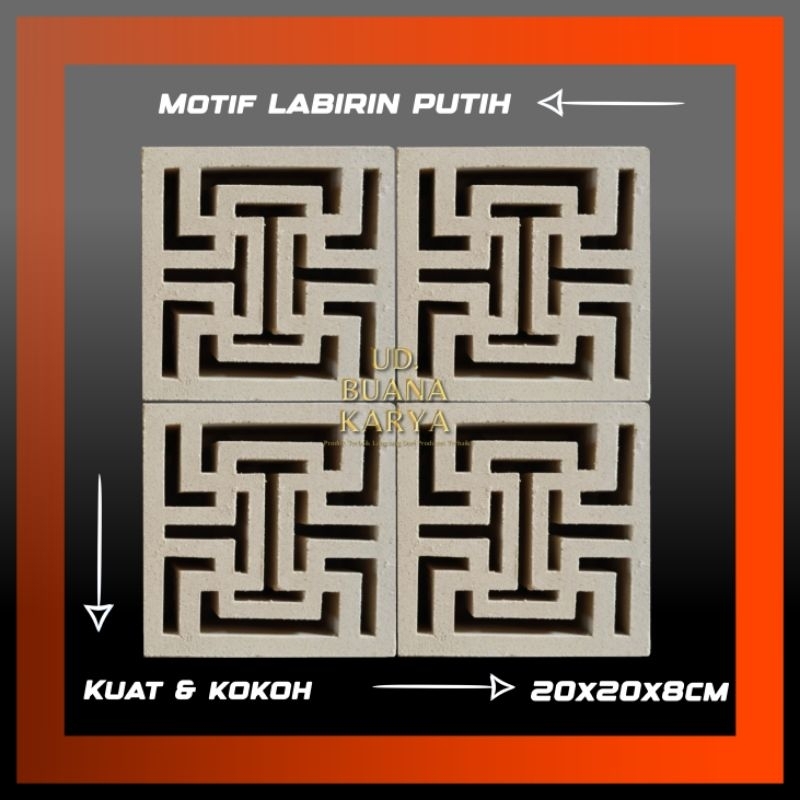 Jual Roster Motif Labirin, Roster Beton Minimalis , Variasi Pagar ...