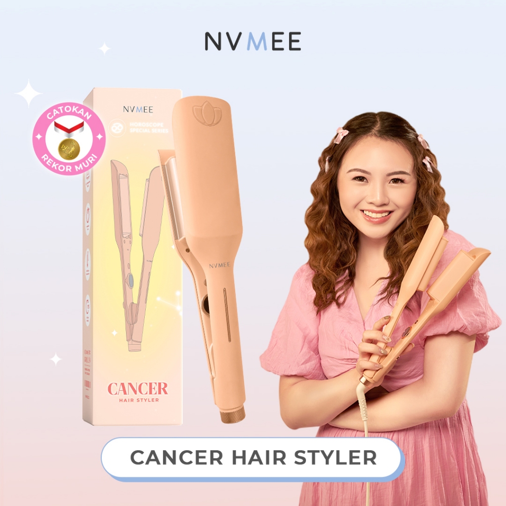 Jual NVMEE - Catokan Wave Mermaid Cancer Hair Styler | Shopee Indonesia