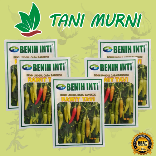 Jual Benih Cabe Rawit Tavi 10 gram Asli Cap Benih Inti | Shopee Indonesia