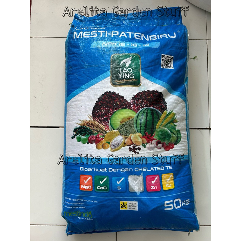 Jual Pupuk NPK Laoying 16 16 16 repack 1kg | Shopee Indonesia