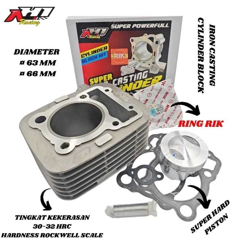 Jual Blok Seher Boring Block KLX 150 DTRACKER 150 Bore Up Diameter 63 66mm/ 180 200 cc ...