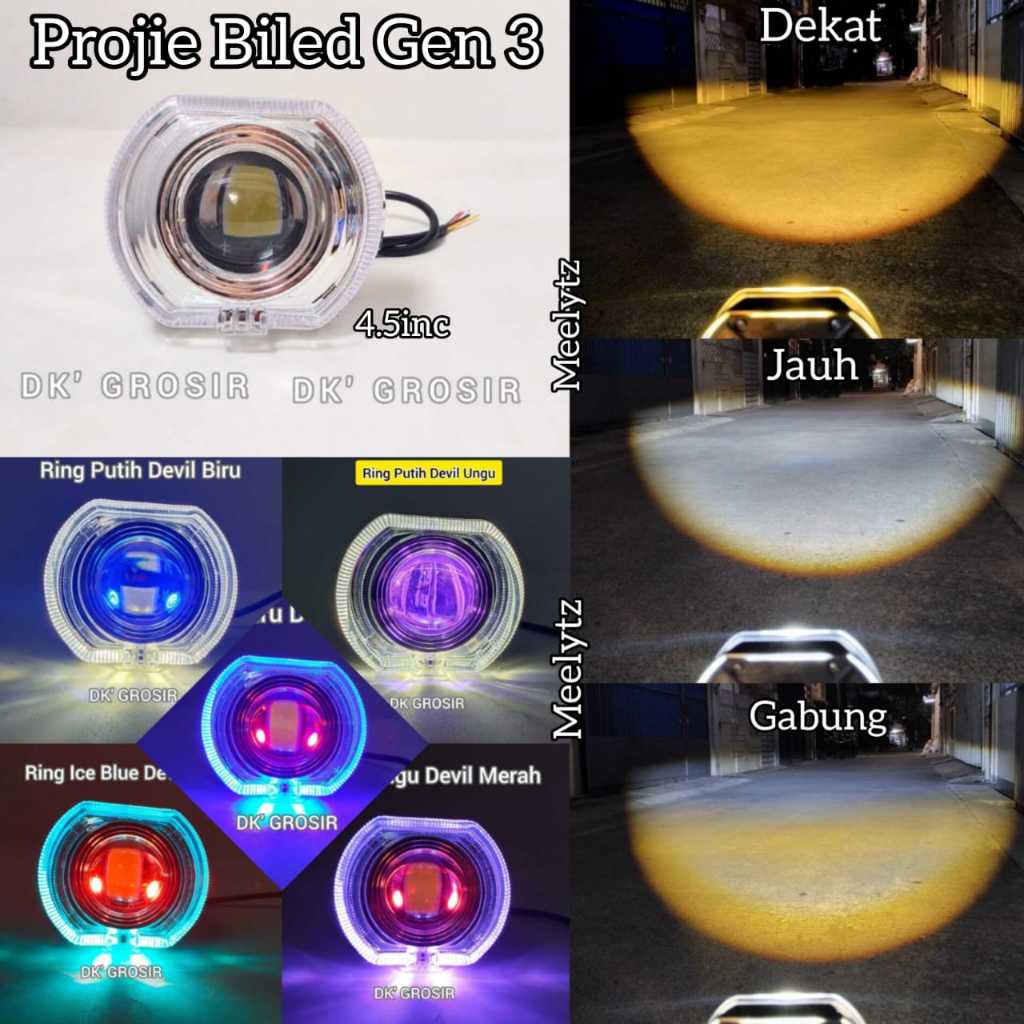Jual NEW Projie Biled Cut Off Gen 3 High Low Cut Off Waterproof jamin ...