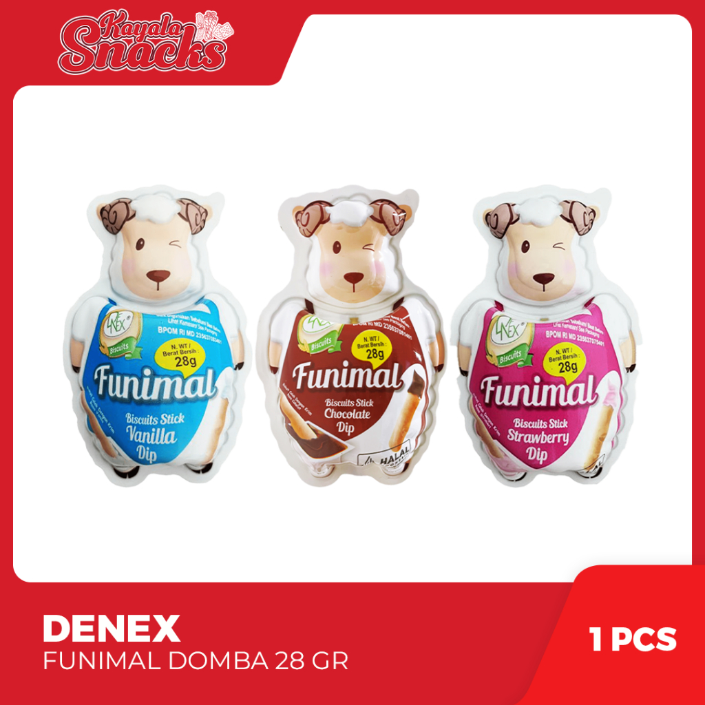 Jual DENEX Funimal Domba 28g - 1 Pcs | Shopee Indonesia