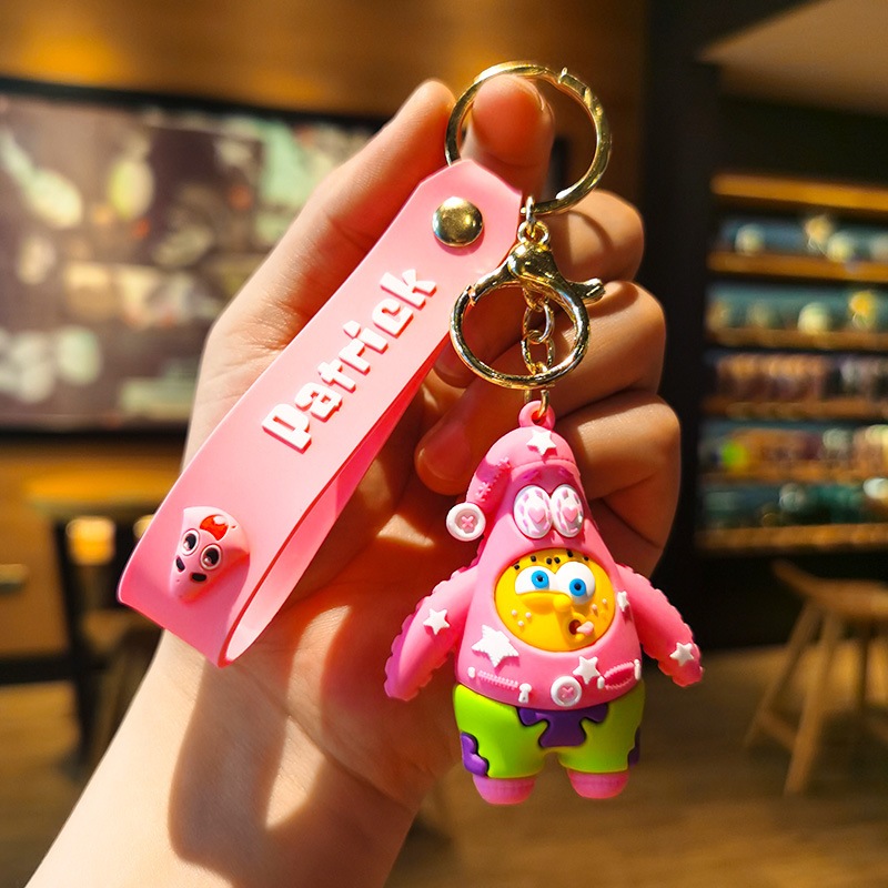 Jual Gantungan Kunci Karakter Spongebob Badan Patrick Premium Kode 50 ...