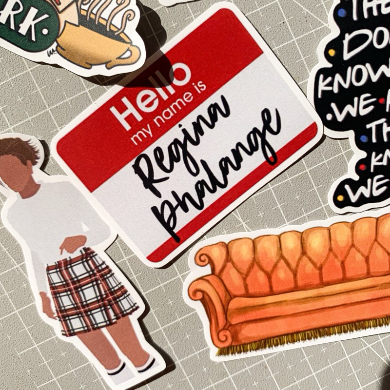 Jual CUSTOM Sticker Pack Isi 5 & 10 pcs | Shopee Indonesia