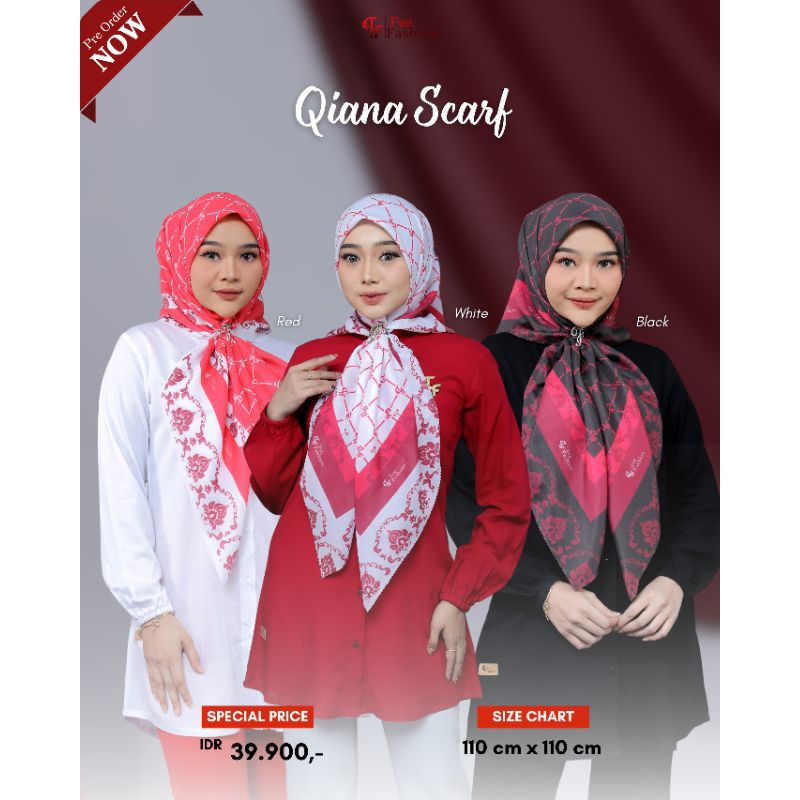Jual QIANA SCARF || NEW ARRIVAL || FEE FASHION || SPECIAL KEMERDEKAAN ...