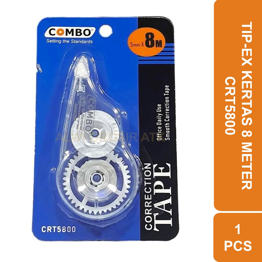 Jual TIP EX KERTAS / CORRECTION TAPE PAPER 5MM X 8M COMBO/DEBOZZ | 1PCS ...