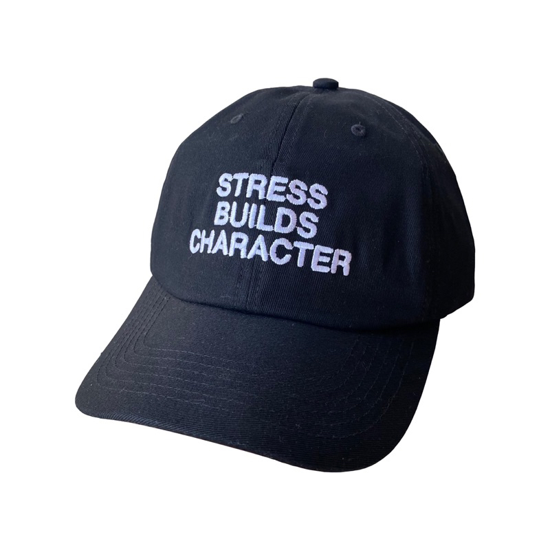 Jual CAP STRESS BUILDS CHARACTER | Shopee Indonesia