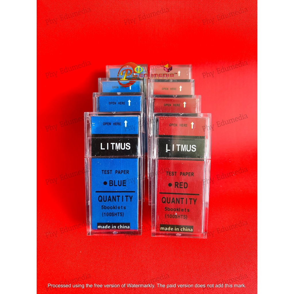 Jual Kertas Lakmus / Lakmus Merah / Lakmus Biru / Alat Cek Air Ketuban ...
