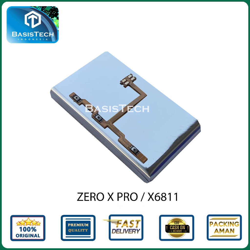 Jual FLEXIBLE ON OFF VOLUME INFINIX ZERO X PRO - X6811 ORIGINAL QUALITY ...