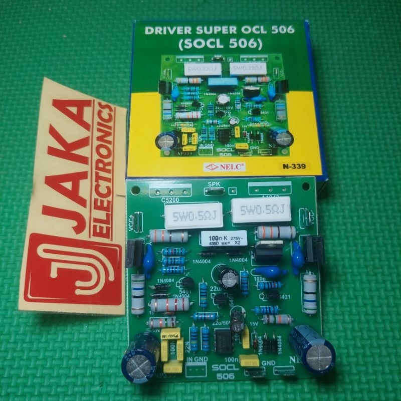 Jual Kit Power Driver Super OCL 500 watt SOCL 506 Original NELC N339 ...