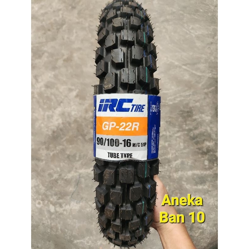 Jual Ban Luar IRC 90/100-16 GP22R Tubetype | Shopee Indonesia