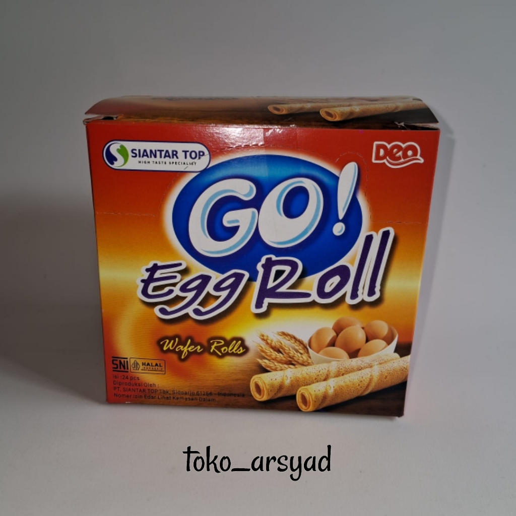 Jual Deo Go Egg Roll isi 24 Pcs | Shopee Indonesia