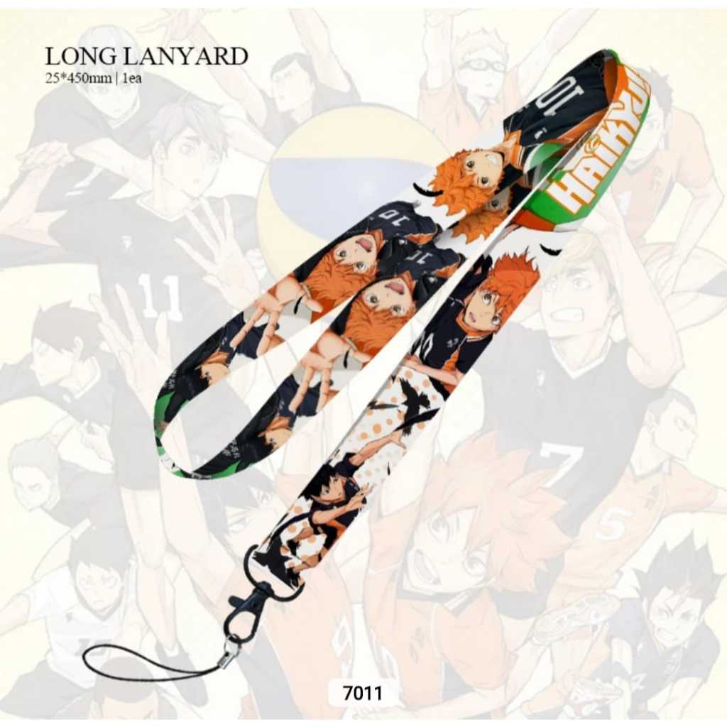 Jual Lanyard Full Print Anime Strap Tali Genshin Impact Demon Slayer ...