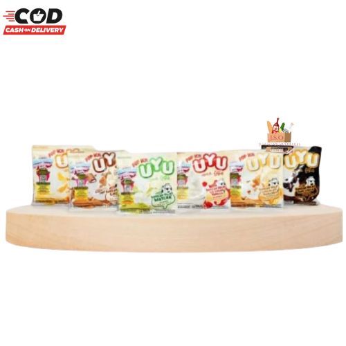 Jual [ JSO ] Pop Ice Uyu Koren Milk Milky Renceng isi 10 Sachet Dark ...