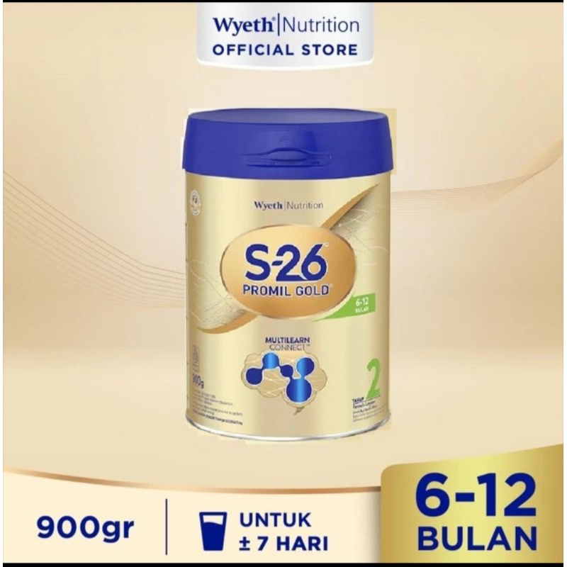 Jual Susu Formula S26 Promil GOLD Tahap 2 Usia 6-12 Bulan - 900 gr ...