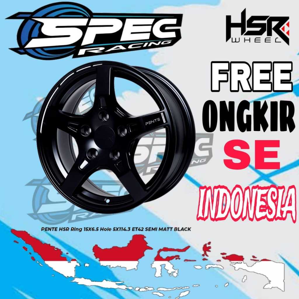 Jual Pelek Mobil Racing Hsr Pente R15 Untuk Expander Innova Rush Terios ...