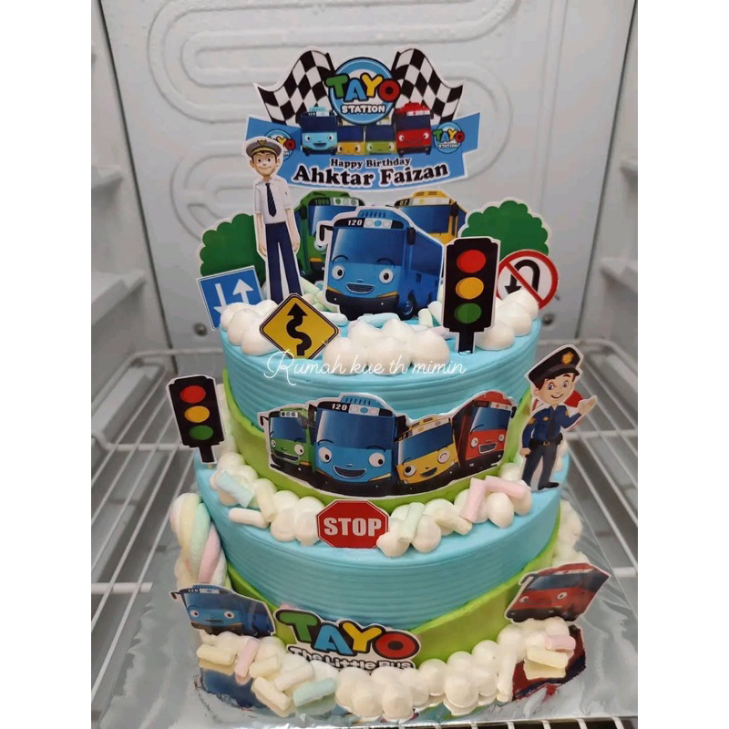 Jual KUE ULANG TAHUN TINGKAT ANAK BEBAS PILIH CUSTOM GAMBAR TEMA ...