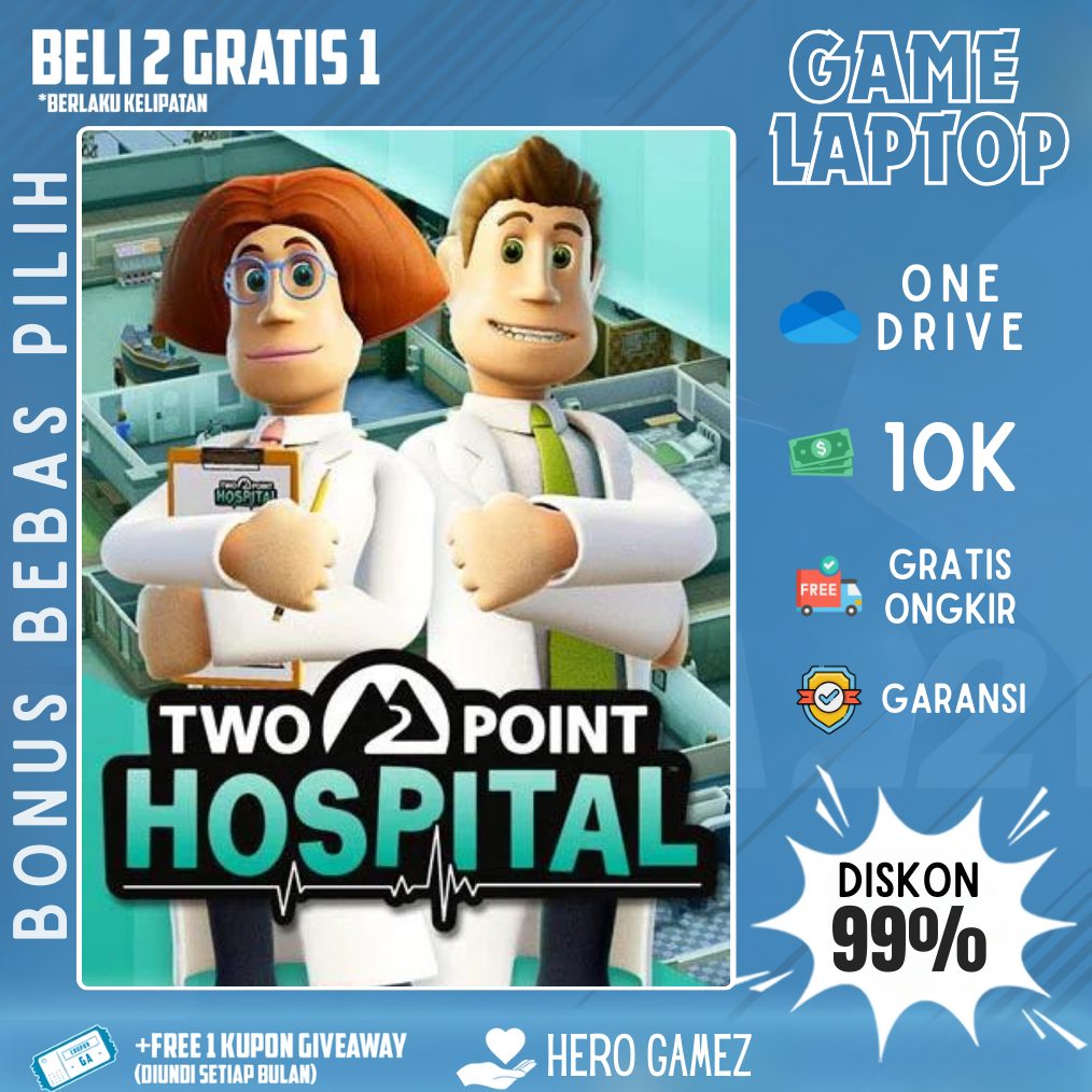 Jual TWO POINT HOSPITAL - LINK DOWNLOAD - GAME PC - GAME LAPTOP - GAME ...