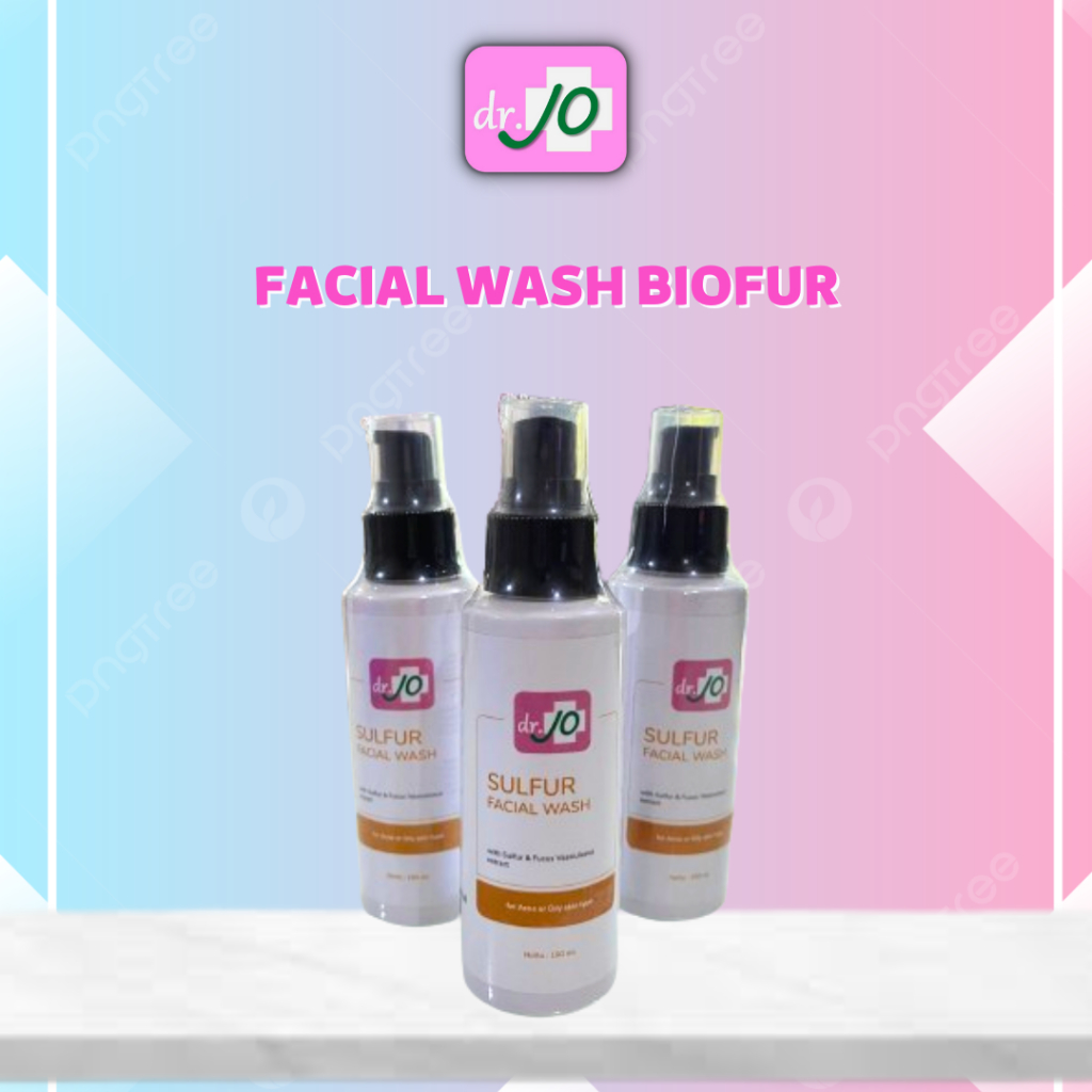 Jual DR JO FW BIOFUR / SULFUR LIQUID SOAP | SABUN JERAWAT KLINIK DR JO ...