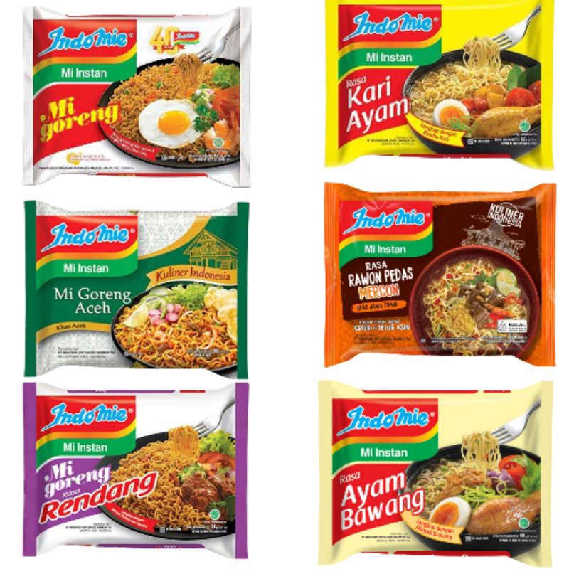 Jual INDOMIE MIX RASA (1 DUS SUDAH MIX RASA) ISI 40 BUNGKUS, EXP MASIH ...