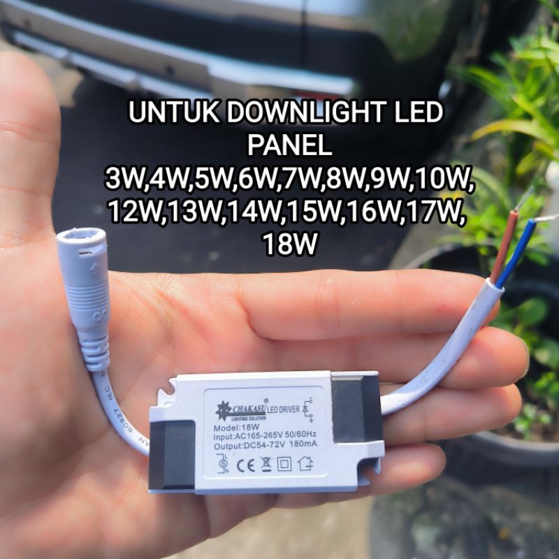 Jual Trafo Led Panel 8-18w Downlight Led Driver | Shopee Indonesia